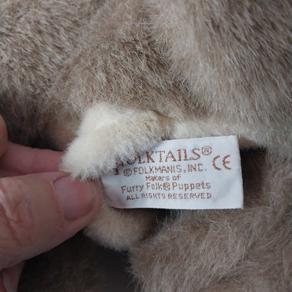 Folkmanis Puppets | Toys | Rare Htf Folkmanis Folktails Realistic Rabbit Cottontail Brown Hare ...